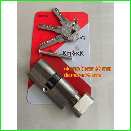 Jual Cilinder kunci solid cilinder knop/putar,knop cylinder kc 01-60 ...
