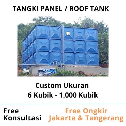 Jual Tangki Panel Fiberglass 10.000 L Roof Tank Panel Tank - Jakarta ...