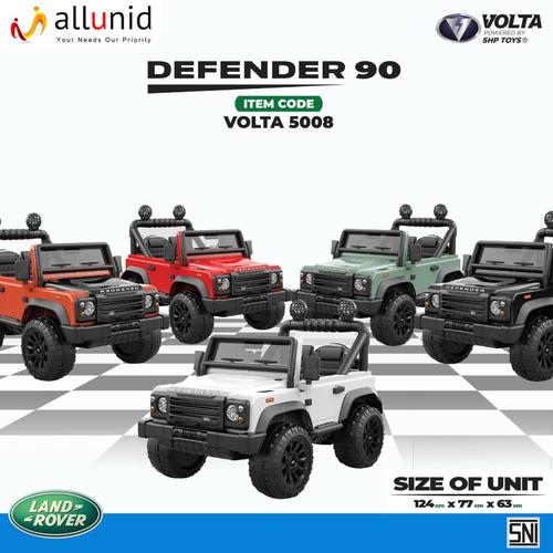 Jual Mainan Mobil Jeep Volta 5008 Land Rover Defender 90 Mobil aki ...