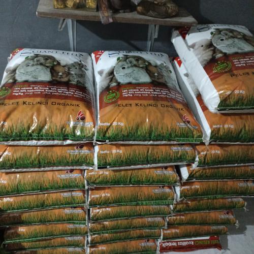 Jual pelet pakan pur makanan kelinci marmut giant feed - 1 kg - Kota ...