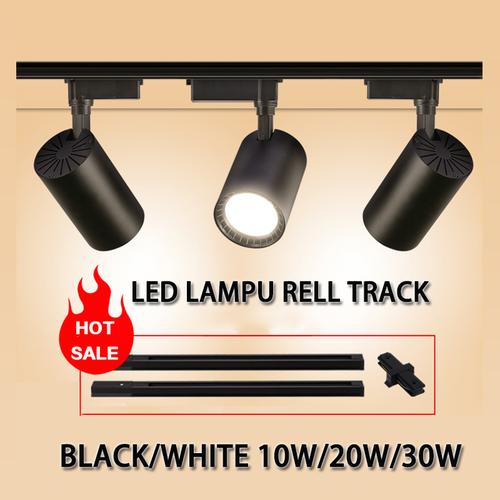 Jual 10W/20W/30W LED Lampu RELL Track LED Sorot Track Light Lampu - 1PP ...