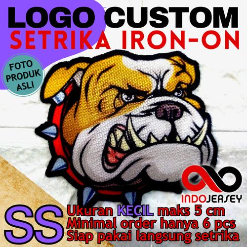 Jual Custom Patch Badge Emblem Flock Semi Woven Setrika iron-on Baju ...