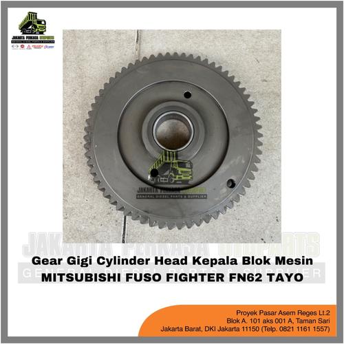 Jual GEAR GIGI CYLINDER HEAD 6M60 MITSUBISHI FUSO FIGHTER FN62 TAYO ...