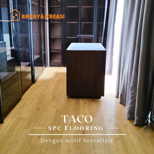 Jual TACO LANTAI SPC 5MM IXPE UNDERLAYER WOOD SERIES MOTIF KAYU PARKET ...