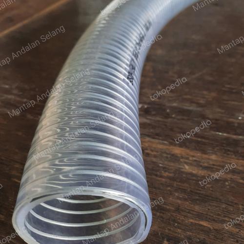 Jual PVC Spring hose kawat Selang PVC Kawat Best Quality 1.5in x 50MTR ...