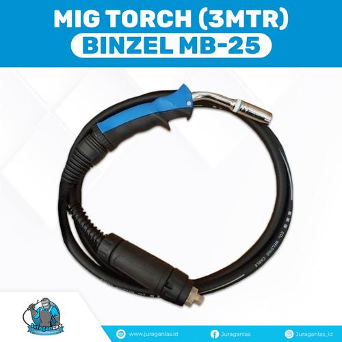 Jual Stang Las Mig Co2 Co Mig Torch set Binzel Binsel MB-25 Panjang ...