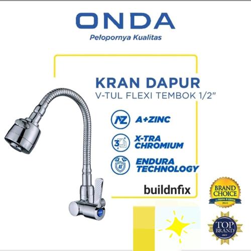 Jual ONDA KRAN DAPUR CUCI PIRING ANGSA FLEKSIBEL V-TUL FLEX 1/2 INCH - V-Tul Tembok - Kota ...