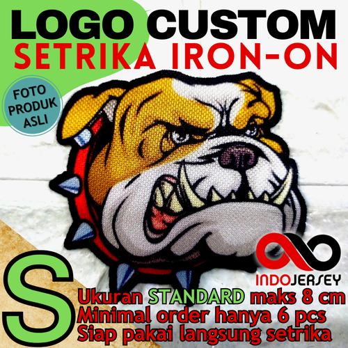 Jual Patch Badge Emblem Flock Semi Woven Setrika iron-on Baju Jersey ...