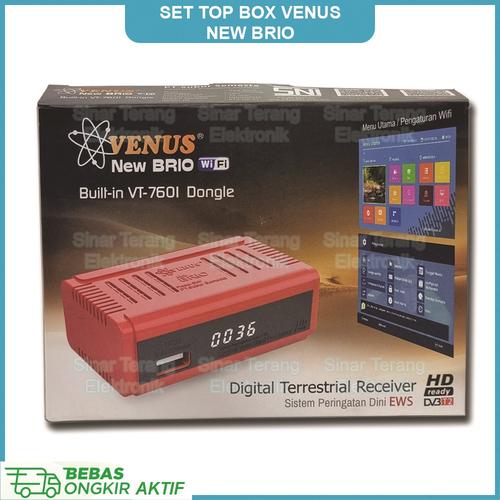 Jual Set Top Box DVB T2 Venus New Brio WiFi bisa YouTube - STB Saja ...