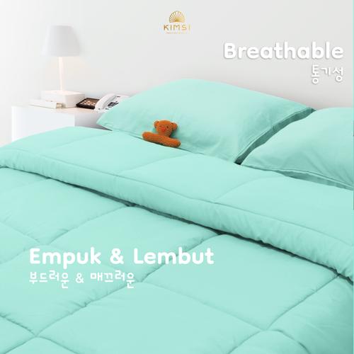 Jual Selimut Quilting Hotel Aesthetic Premium Katun Polos Ukuran 150/ ...