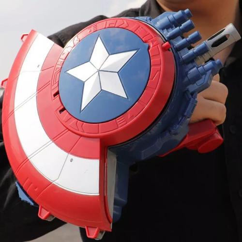 Jual Mainan Anak Laki Laki Tameng Captain America Cannon Shield Space ...
