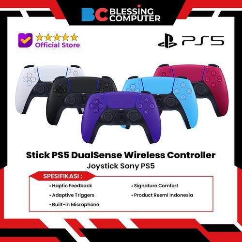 Promo Stick PS5 DualSense Wireless Controller / Joystick Sony PS5 - White Cicil 0% 3x - Kota ...
