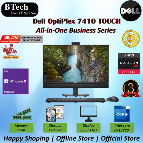 Jual Dell OptiPlex AIO 7410 TOUCH Core i7-13700 16GB 1TB SSD VGA W11PRO ...