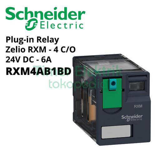 Jual Relay Schneider Zelio RXM 4 C/O 24V DC 6A - RXM4AB1BD - Jakarta Pusat - Timer Elektrik ...