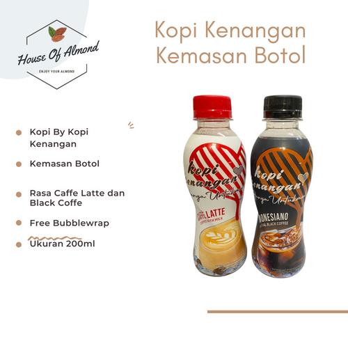 Jual Kopi Kenangan Kemasan Botol 200 ml Karton isi 24 botol - Black ...