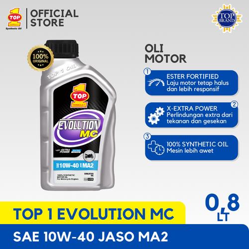 Promo Oli Motor SMO EVOLUTION MC SAE 10W-40 0.8L - Sonic - Vixion - GSX ...