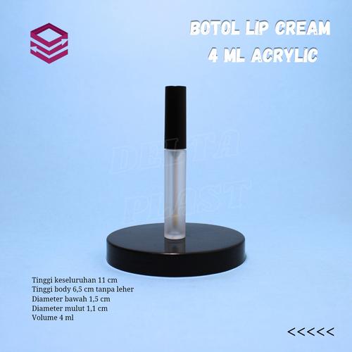 Jual botol lip gloss 4ml cream / botol lip cream 4ml frosted /botol ...