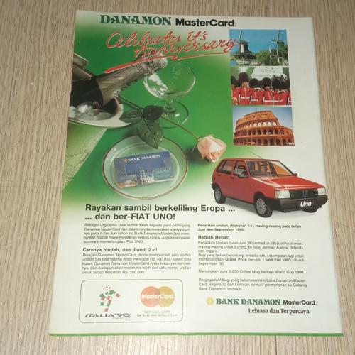 Jual Iklan Cetak Jadul Danamon berFiat Uno - Kota Bandung - Kawan ...