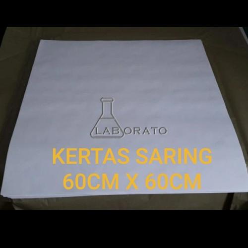 Jual KERTAS SARING LEMBARAN SLOW 60 X 60 CM LABORATORIUM FILTER PAPER ...