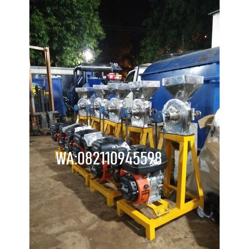 Jual Mesin Penepung (Disk mill) Stainless Steel Penggerak Dinamo 1 HP ...