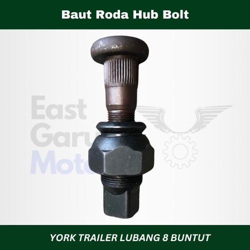 Jual Baut Roda York Trailer Lubang 8 Buntut Baja Kanan - Kota Surabaya ...