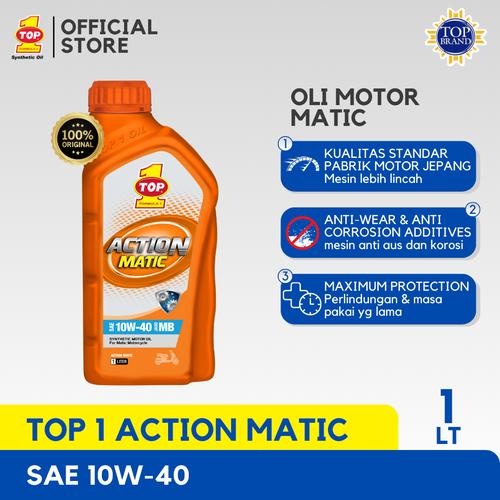 Promo Oli Motor Matik ACTION MATIC SAE 10W-40 1L - Vario - Xeon - Mio ...
