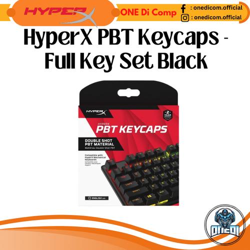 Jual HyperX PBT Keycaps - Full Key Set Black - Kota Medan - One Di com ...
