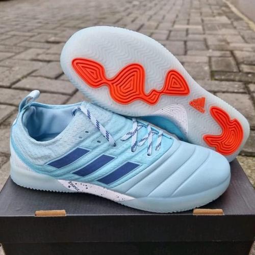 Jual Sepatu Futsal Adidas Copa 20.1 Sky blue ic-sepatu futsal adidas ...