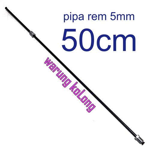 Jual Pipa Rem 5 mm 50 cm panjang 50cm 5mm nepel kopling mobil universal ...