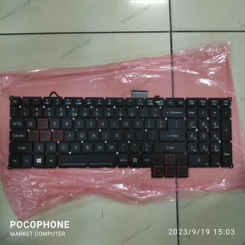 Jual KEYBOARD LAPTOP ACER GAMING PREDATOR G9 792 G9-792 BACKLIGHT RED ...