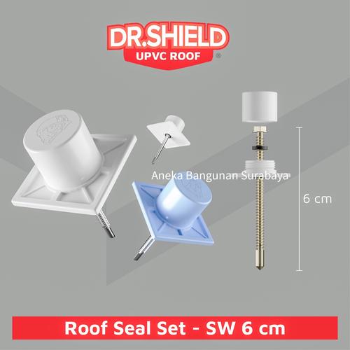 Jual Roof seal UPVC baut set ( isi 40bj ) - untuk atap upvc kanopi baut drilling - 7.5cm - Kota ...