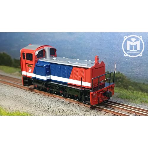 Jual Miniatur Lokomotif D301 Red&Blue Livery HO Scale / Skala HO 1:76 ...