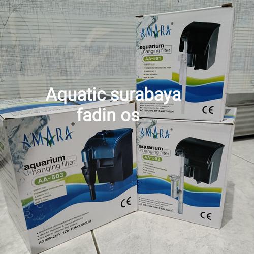 Jual FILTER GANTUNG AQUARIUM AMARA AA 501/502/503 HANGING FILTER ...
