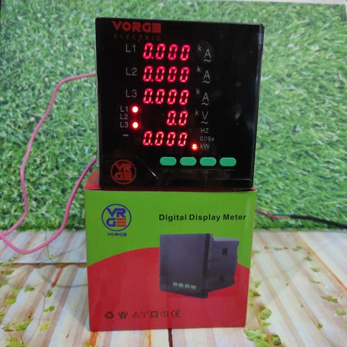 Jual VORGE VR-UIF35 Digital Multimeter Multi Meter A V Hz cosphi kw 3Phase - Jakarta Barat ...