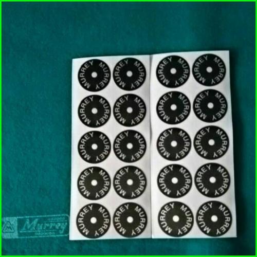 Jual tanda spot murrey titik hitam 1 set 20 titik sticker meja billiard ...