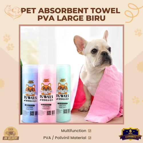 Promo Handuk Hewan Lap Mandi Anjing Pembersih Kucing Pet Towel Grooming ...