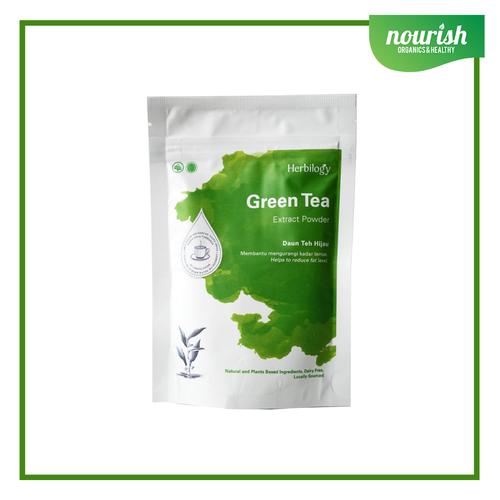 Jual Herbilogy, Green Tea Extract Powder (Teh Hijau) 100gr - Jakarta ...
