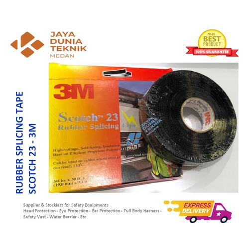 Jual 3M SCOTCH 23 ISOLASI LISTRIK / RUBBER SPLICING TAPE - Kota Medan ...