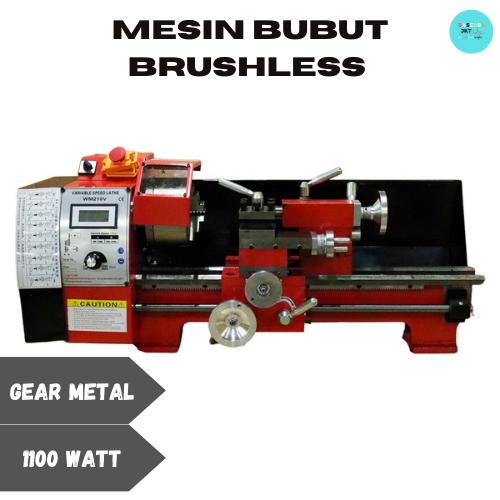Jual Mesin Bubut Mini Lathe Bench High-Power Brushless 900W Ori ...