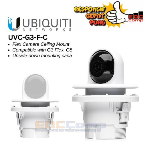 Jual Ubiquiti UVC-G3-F-C | Flex Camera Ceiling Mount Bracket - Jakarta ...