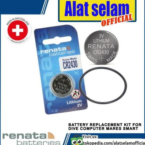 Jual Battery Replacement Kit Dive Computer Mares Smart Oring Watch ...