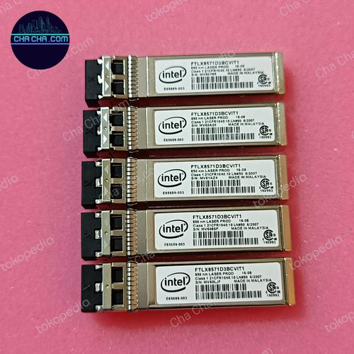 Jual intel SFP+ 10G 850nm /FTLX8571D3BCVIT1 300m - Kota Tangerang ...