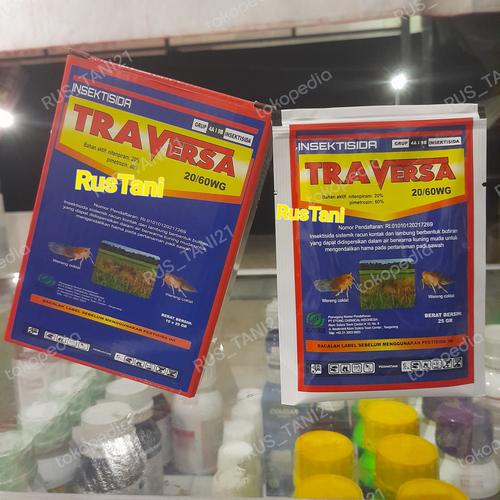 Jual Insektisida TRAVERSA 20/60 WG BA:Pimetrozin 60%+Nitenpiram20% 25gr ...
