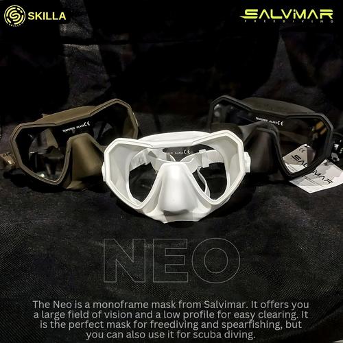 Jual Salvimar Neo Freediving Mask Masker Freedive Low Volume Diving ...
