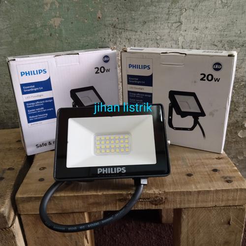 Jual philips led floodlight 20watt BVP 150 G2/lampu sorot/tembak ...