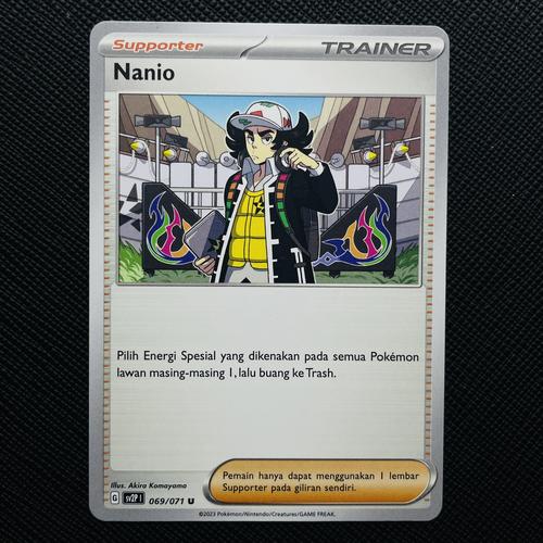 Jual Nanio sv2p Kartu Pokemon Indonesia TCG card - Kota Tangerang - Tokutoys | Tokopedia