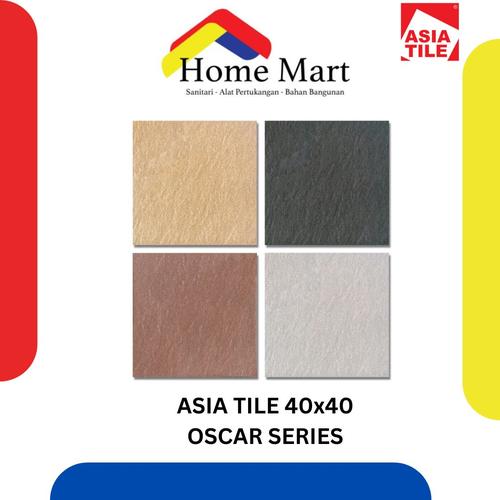 Jual Asia Tiles Keramik Lantai Oscar Series 40 x 40 - Oscar Grey ...