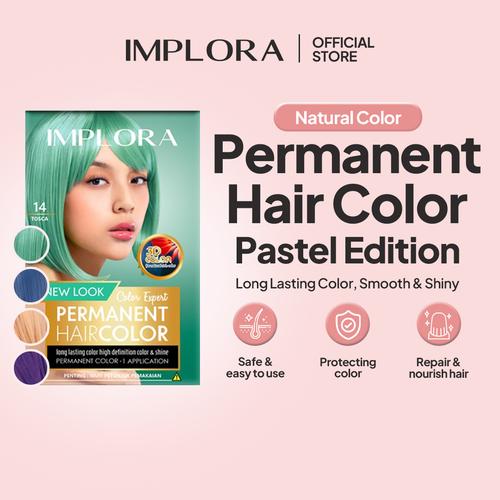 Promo Implora New Permanent Hair Color - Pastel Edition - Royal Blue ...