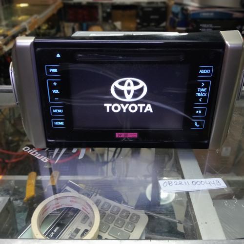 Jual Head unit original Toyota Innova Reborn tipe V /Venturer - Jakarta ...