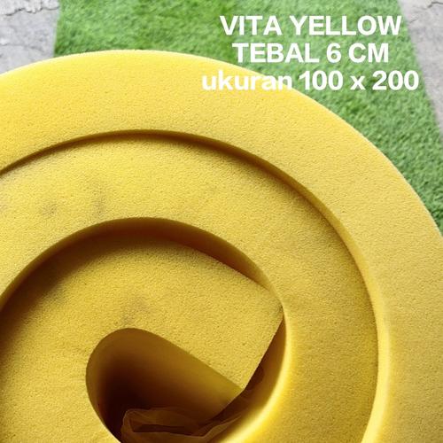 Jual Busa Kuning 1 cm / Busa Jok / Royal Foam / Vita Yellow / Busa ...